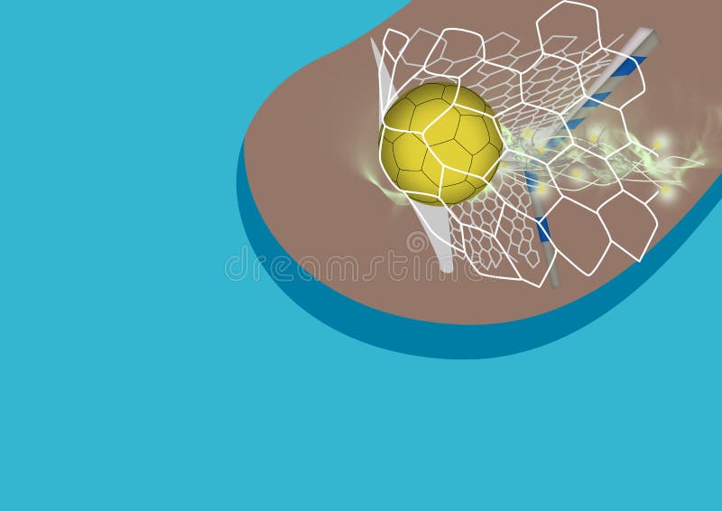 Handball background stock illustration. Illustration of match - 29063908