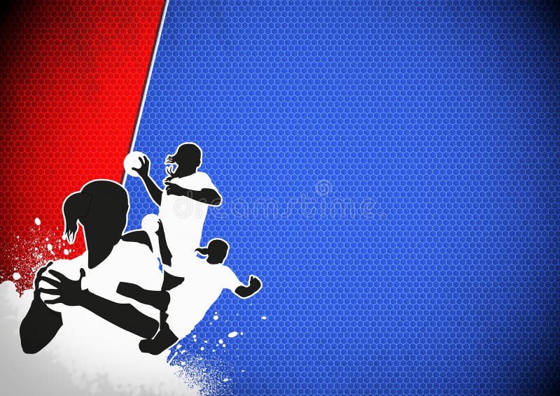 Handball background stock illustration. Illustration of match - 29063908