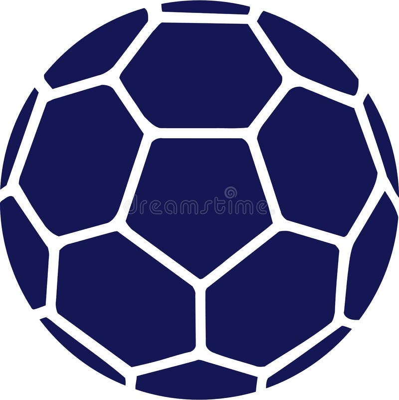 Handball-Ball-Piktogramm vektor abbildung. Illustration von ...