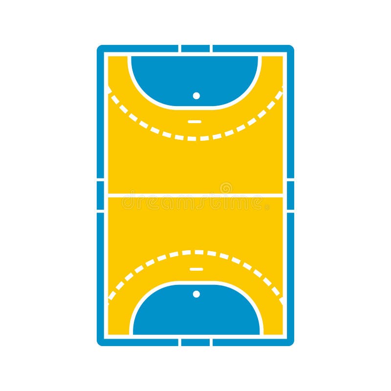 Handball Field Top View Stock Illustrations – 63 Handball Field Top ...