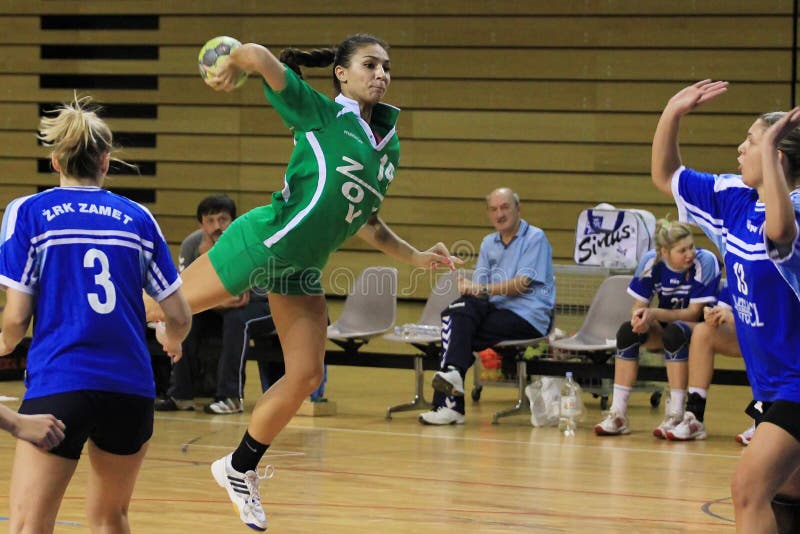 Handball goal editorial photo. Image of score, shot, ball - 27245201