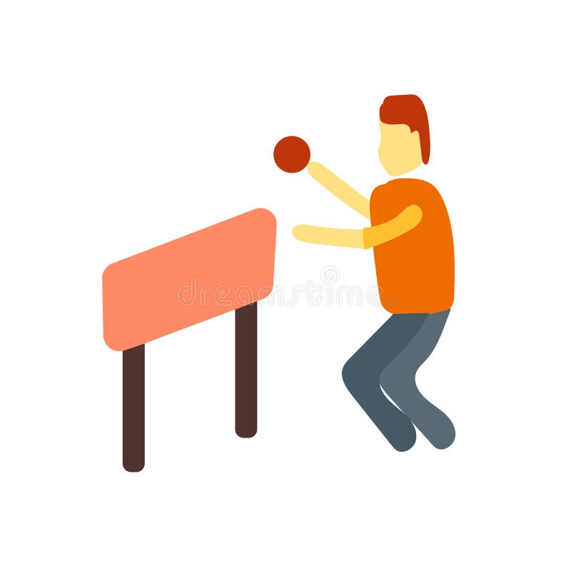 Handball Icon Vector Isolated on White Background, Handball Sign Stock ...