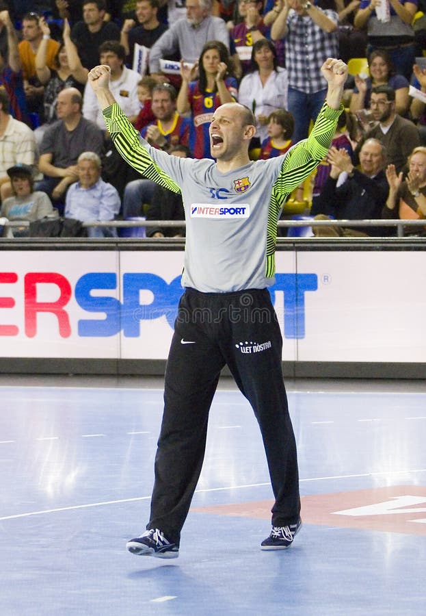 Handball Player Daniel Saric Editorial Image - Image of spain ...