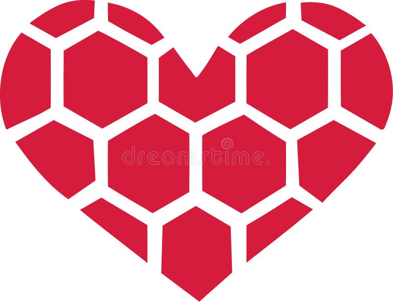 The Heart of a Handball Player Stock Illustration - Illustration of ...