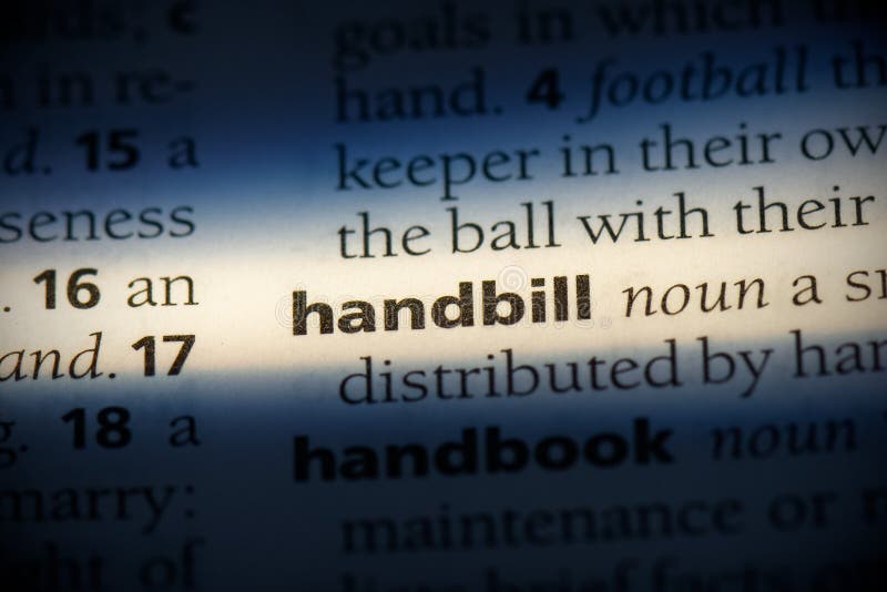 Handbill stock image. Image of dictionary, printed, learn - 161576719