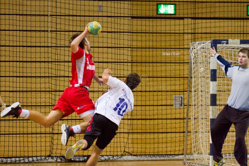 Handboll redaktionell arkivbild. Bild av spelare, barn - 27149032