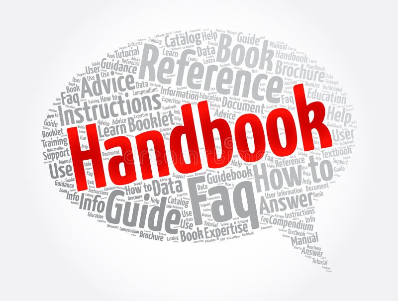 Handbook Word Stock Illustrations – 393 Handbook Word Stock ...