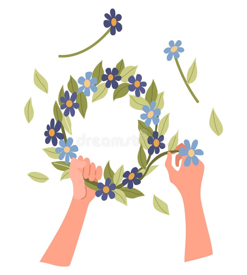 Hands Making Diy Crafts Stock Illustrations – 58 Hands Making Diy ...