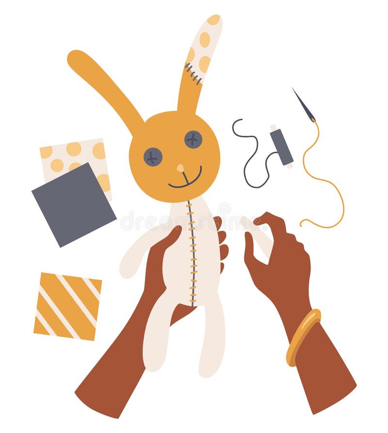 Hands Making Diy Crafts Stock Illustrations – 58 Hands Making Diy ...