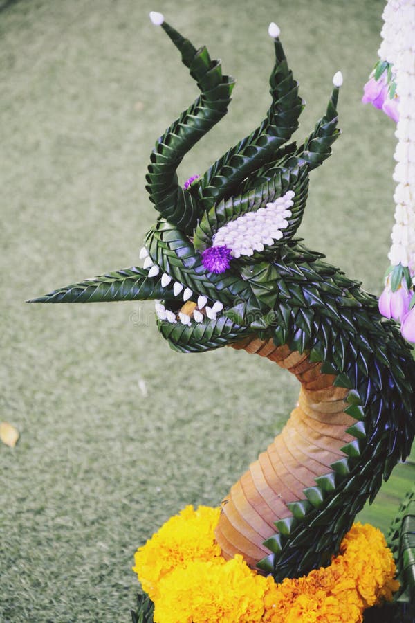 Handcraft stock image. Image of thailand, dragon, leaf - 64176633