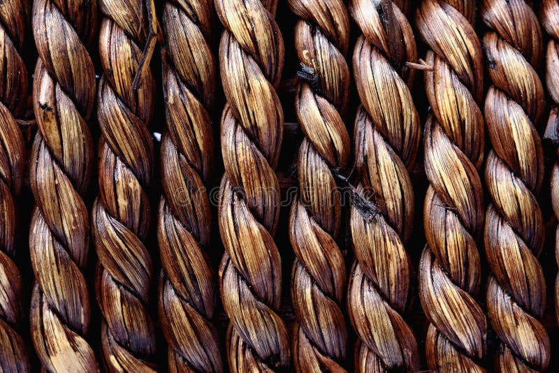 Handcraft Weave Texture Natural Wicker Stock Image - Image of macro ...
