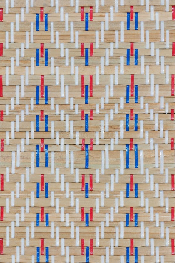 Handcraft Weave Texture Thai Sedge Mat Background Stock Photo - Image ...