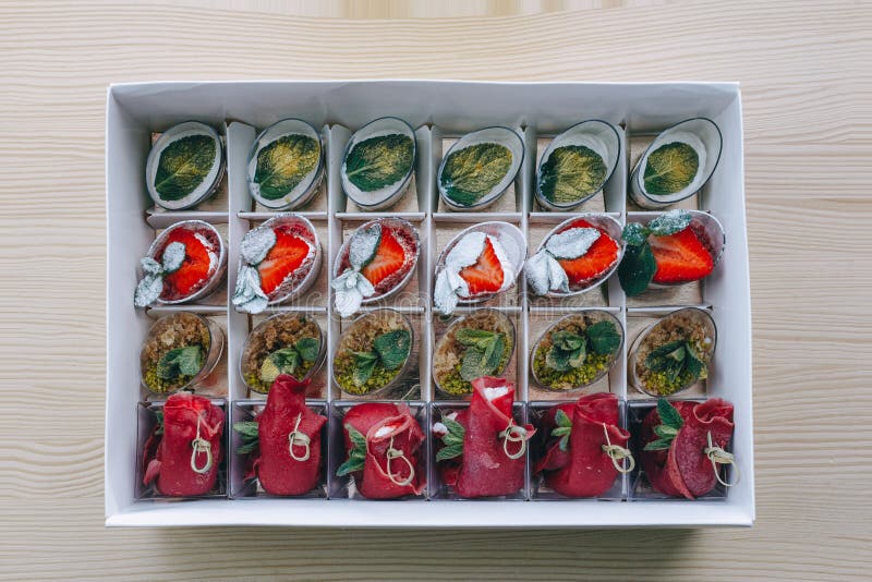 Handcrafted Artisanal Soaps Mimicking Food in Gift Box Stock Image ...