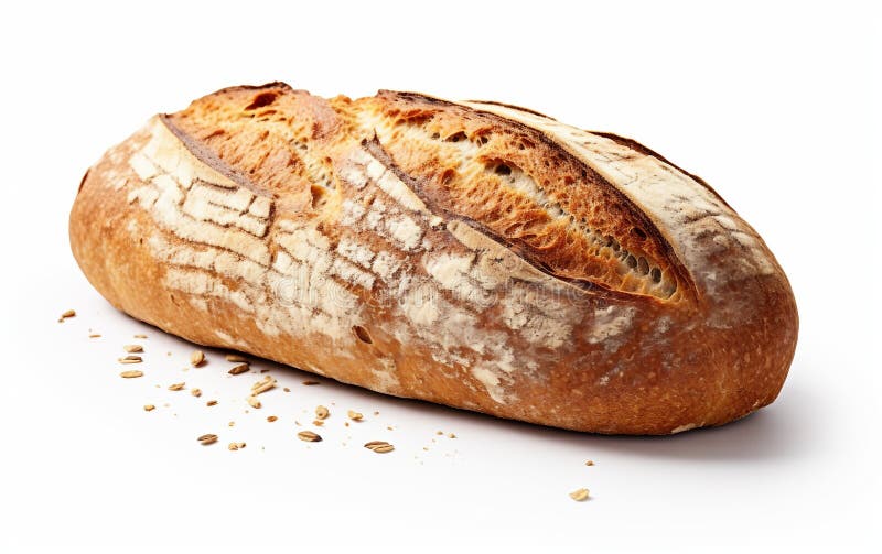 Handcrafted Baked Goodness on White Background Stock Illustration ...