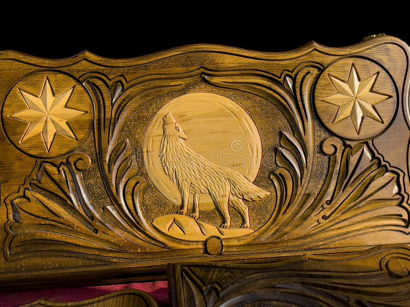 Handcrafted Design and Creative Product Made on Wood Editorial Stock ...