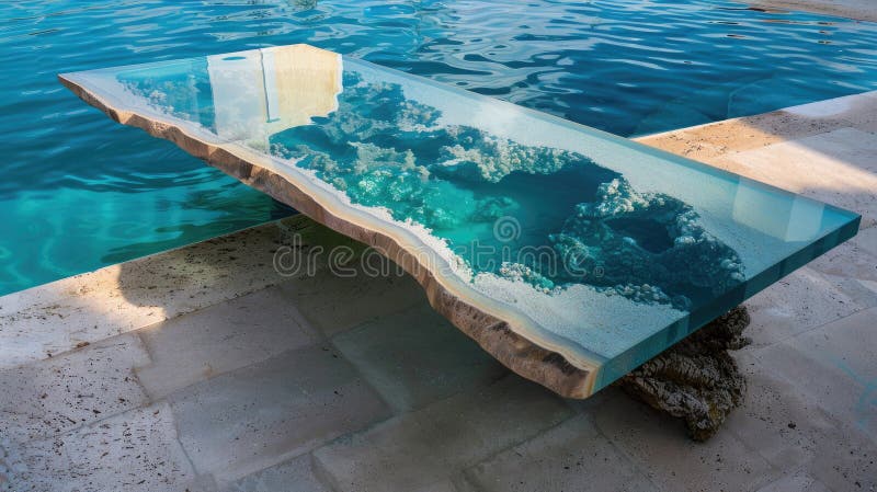 Handcrafted Epoxy River Table Showcases Unique Design and Craftsmanship ...