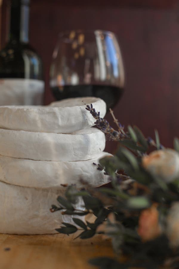 Rustic Display of Traditional Italian Artisan Cheeses Stock Image ...