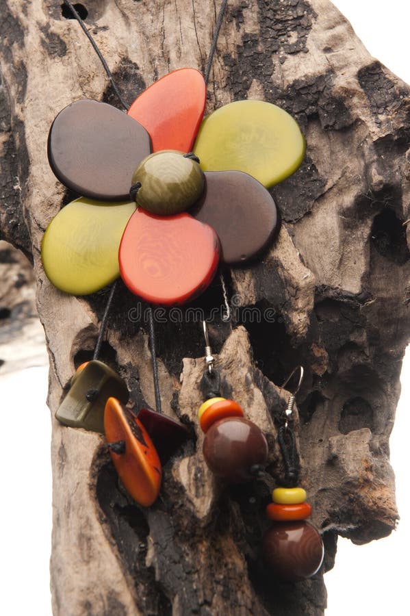 Handcrafted Jewelry Handmade Stock Image - Image of bracelets, corozo ...