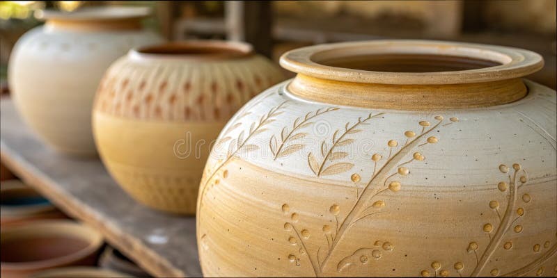 Handcrafted Pottery Texture Stock Image - Image of artstyle, craftart ...