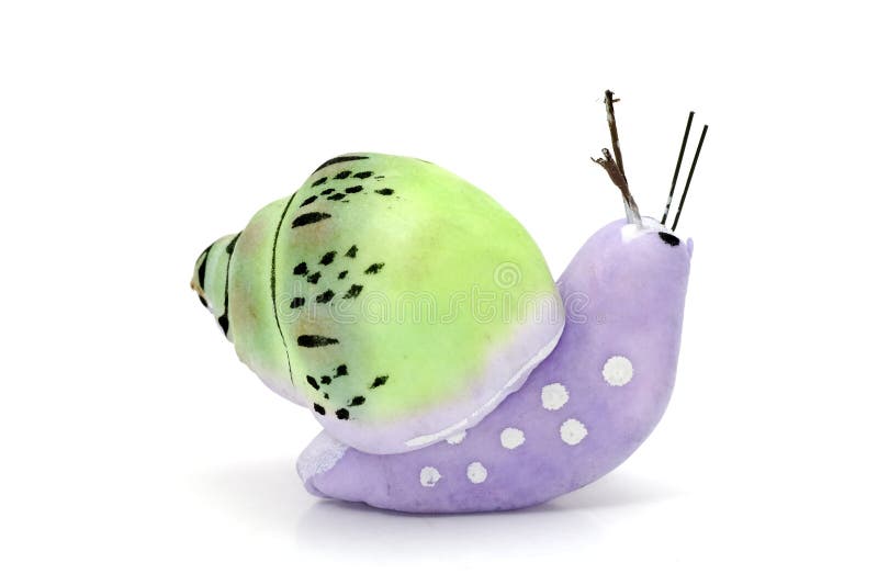 Handcrafted Snail stock image. Image of figurine, arts - 740765