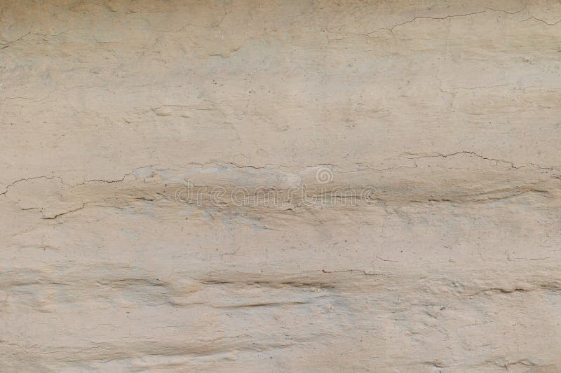 Handcrafted Tranquility: Delicate Clay Texture on Village House Stock ...