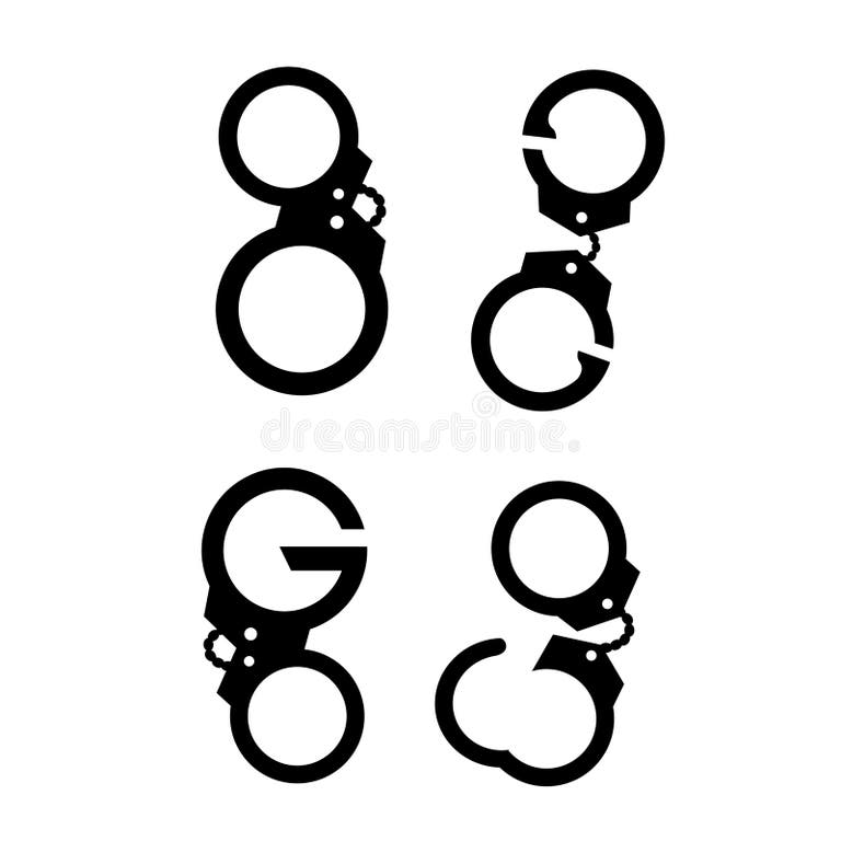 Handcuff Logo Stock Illustrations – 1,745 Handcuff Logo Stock ...