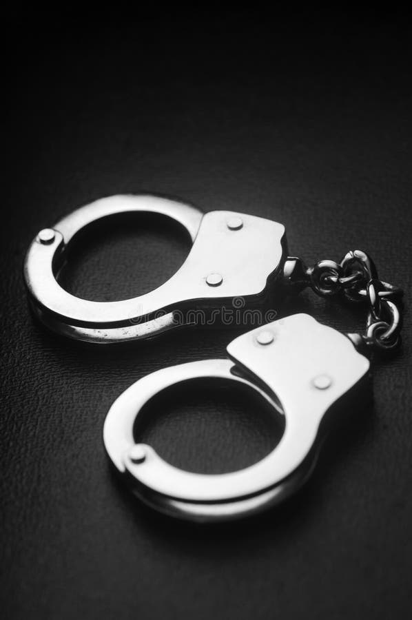 Handcuff stock image. Image of handcuff, conviction, firearms - 3523971