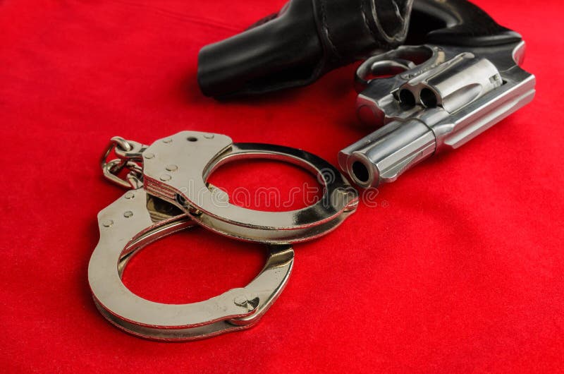 Hand Of A Man With Handcuff Stock Photo - Image of chain, cuffs: 57623030