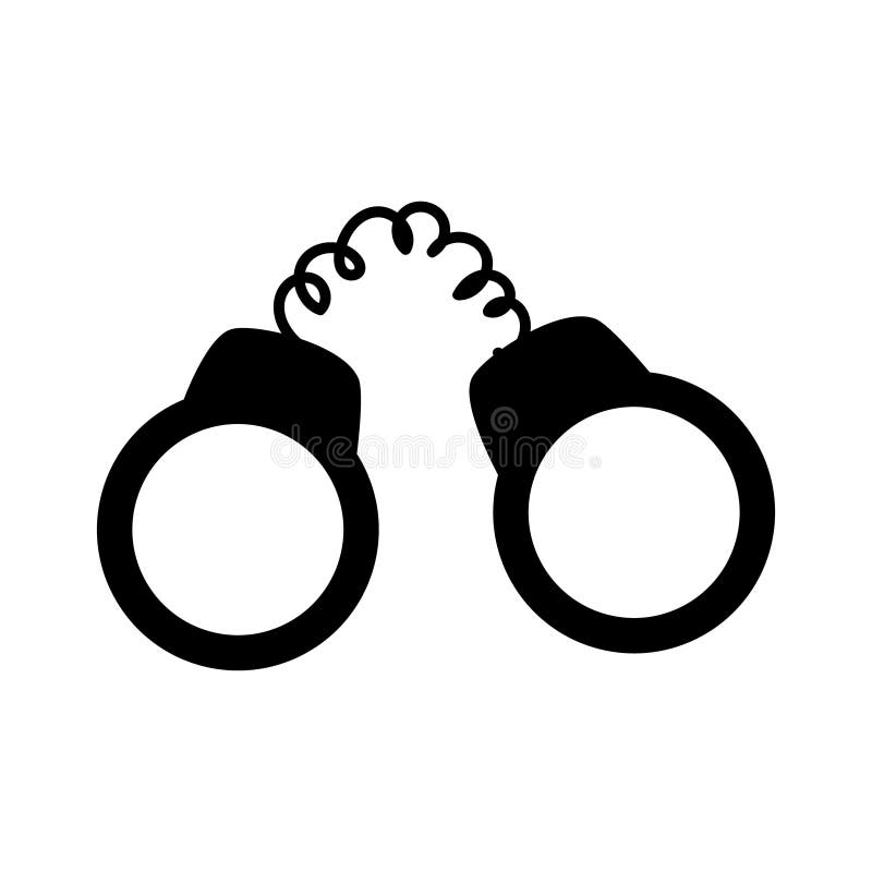 Metallic Handcuff Stock Illustrations – 313 Metallic Handcuff Stock ...