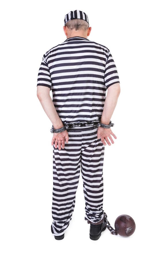 Handcuffed Prisoner in Jail Waiting for Death Penalty Stock Image ...