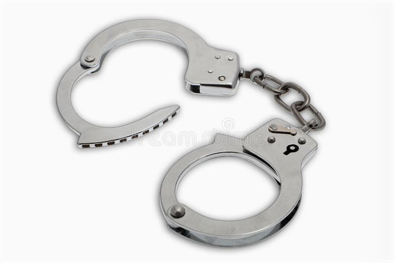 Handcuff stock image. Image of handcuff, conviction, firearms - 3523971