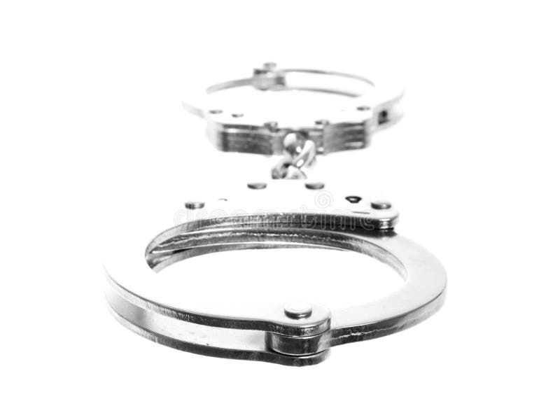 Handcuffs stock photo. Image of caution, jail, handcuff - 12674678