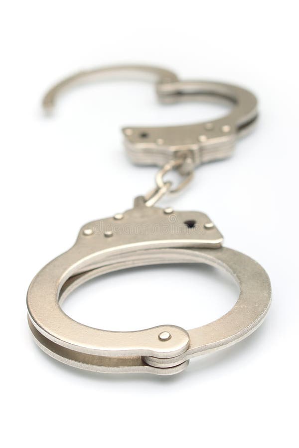 Handcuffs stock photo. Image of police, punishment, arrest - 15796958