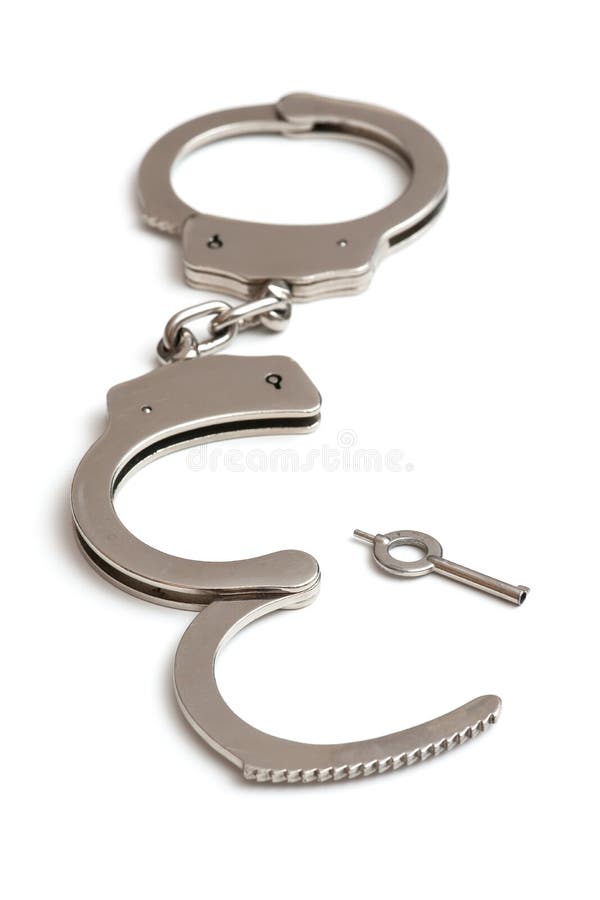 Handcuffs stock image. Image of criminal, delinquency - 1343333