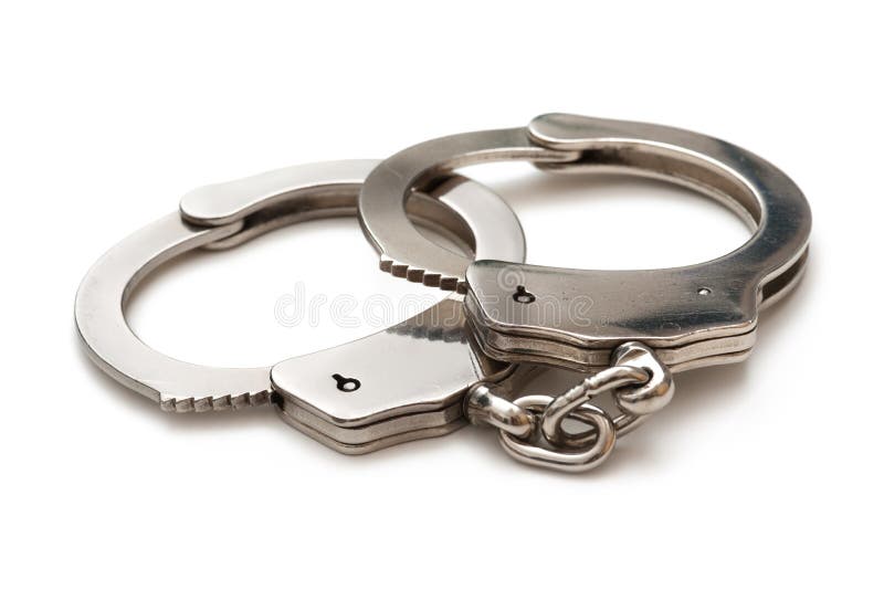 Sheriff Badge and Handcuffs Stock Photo - Image of equipment, crime ...