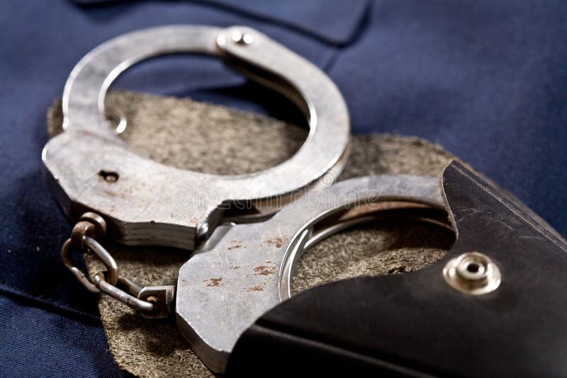 Handcuffs stock image. Image of police, metallic, safety - 1979555