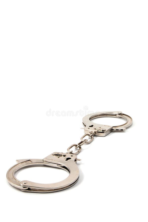 Handcuffs stock image. Image of criminal, delinquency - 1343333