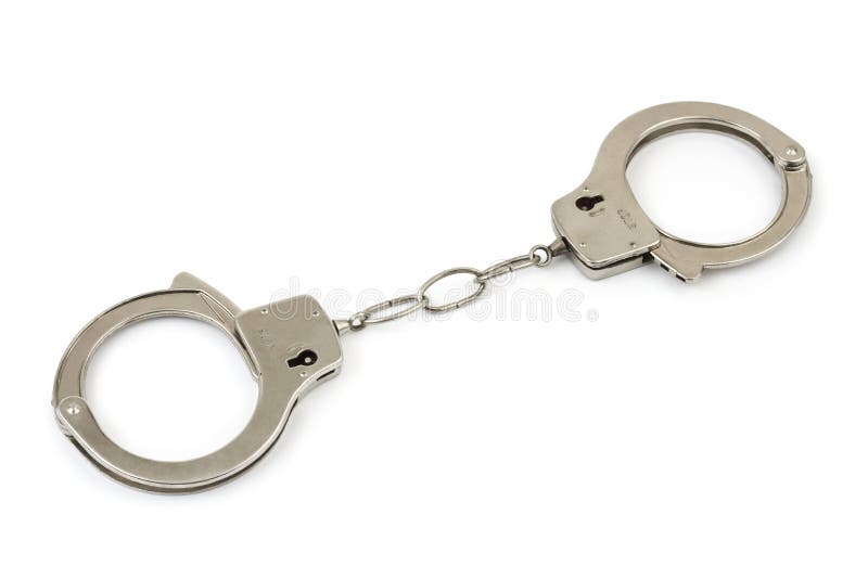 Handcuffs stock photo. Image of bracelets, metal, arrest - 8252786