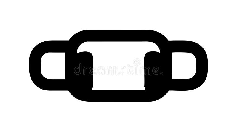 Handcuffs Restraint Icon Vector Illustration, Law Security, Vector ...