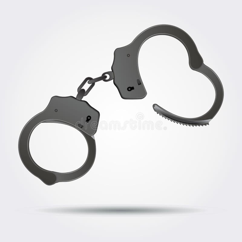 Open Handcuffs Vector Stock Illustrations – 144 Open Handcuffs Vector ...