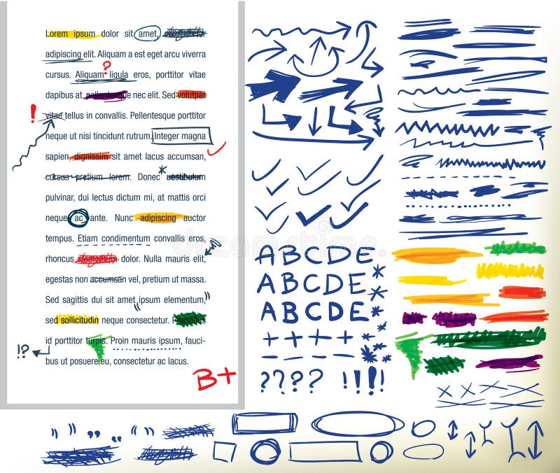 Correction Stock Illustrations – 37,101 Correction Stock Illustrations ...