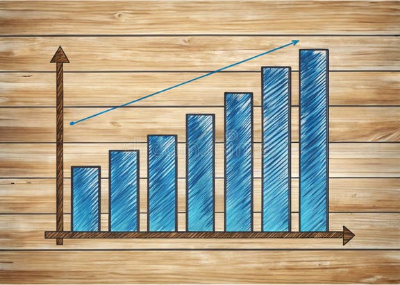 HandDrawn Decreasing Bar Graph Illustration a Visually Engaging Tool ...
