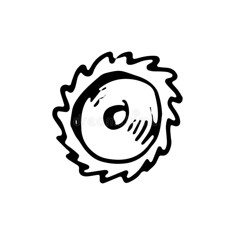 Handdrawn Saw Doodle Icon. Hand Drawn Black Sketch. Sign Symbol. Stock ... Handdrawn Saw Doodle Icon. Hand Drawn Black Sketch. Sign Symbol. Stock ...