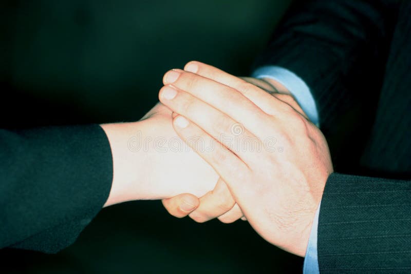 Handdruk stock afbeelding. Image of zaken, donker, alleen - 69681