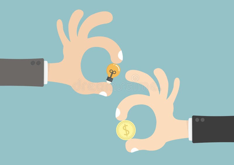 Handeln vektor abbildung. Illustration von angestellter - 47234464