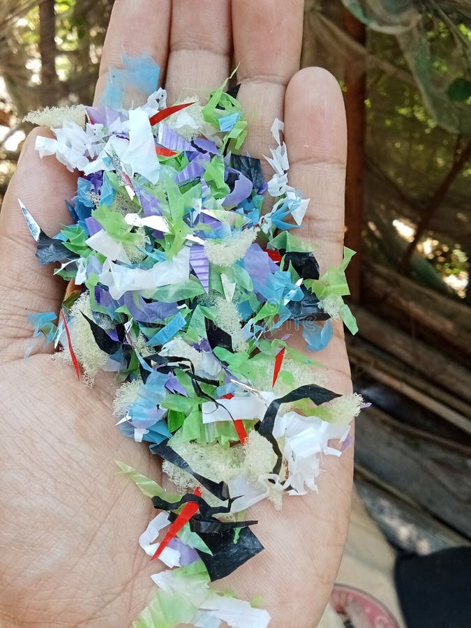 A Handful of Micro Plastics Stock Image - Image of micro, handful ...