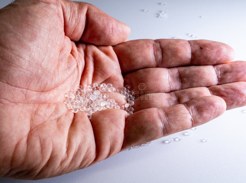 Handful of Microplastics - Environmental Concern Stock Image - Image of ...