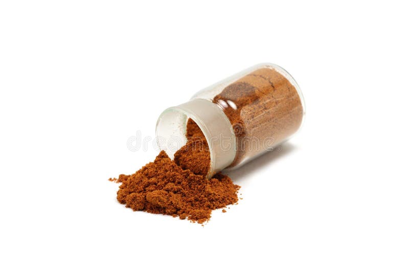 White Powder in Test Tube stock image. Image of sample - 43384133