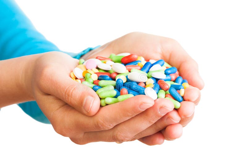 Handful of pills stock photo. Image of pharmaceutical - 31664648