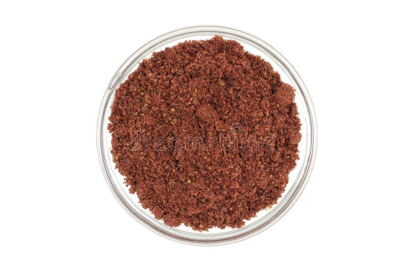 Sumac Wax in Glass Container Placed Next To the Stirring Rod Stock ...